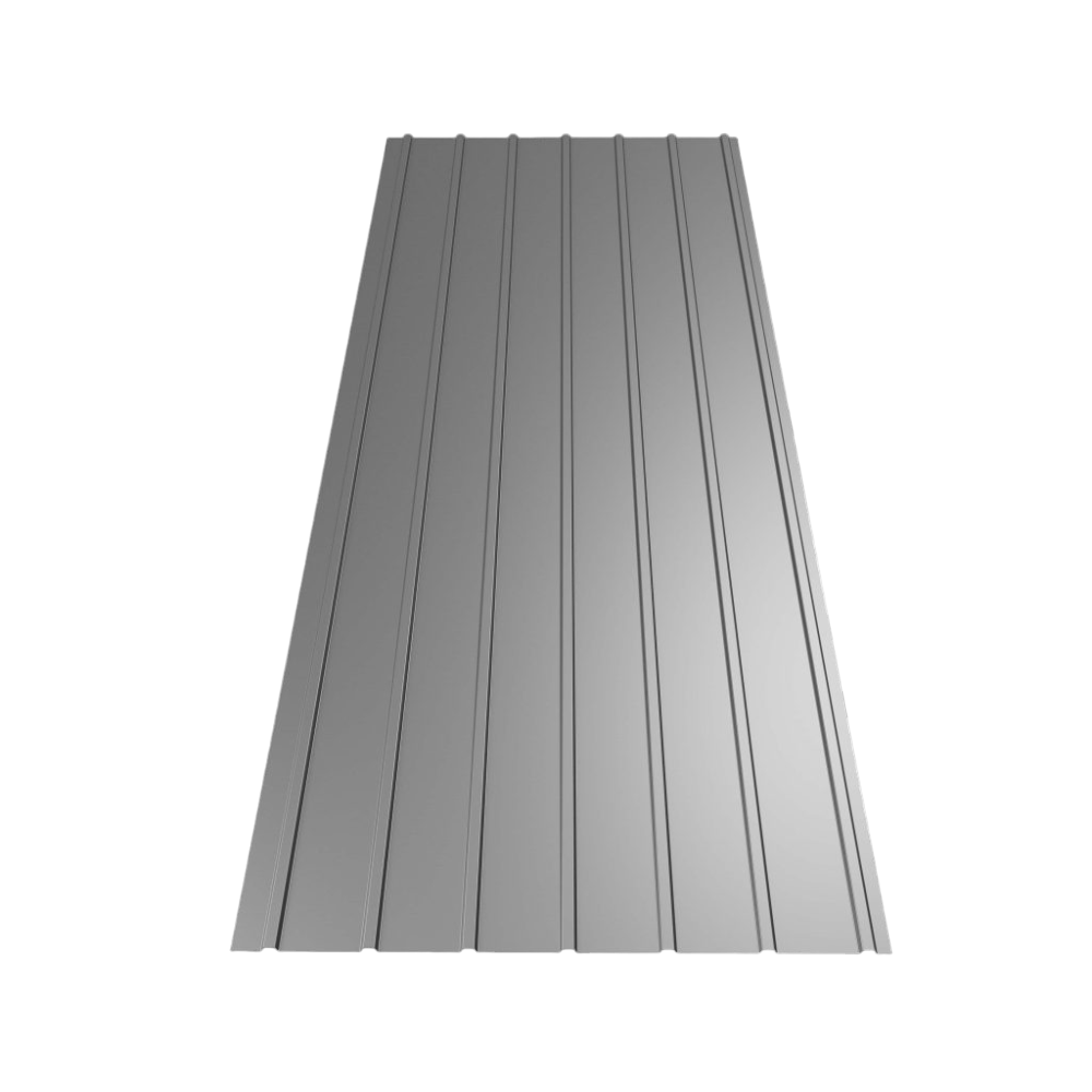 Tabla cutata zincata Wetterbest W10, gri, inaltime cuta 10 mm, 2000 x ...