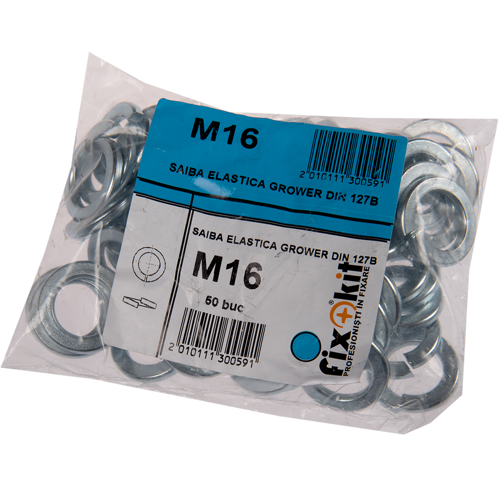 SAIBA ELASTICA GROWER, DIN 127B M16 50 | MatHaus