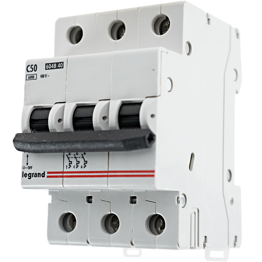 Disjunctor tripolar C50A 6kA | MatHaus