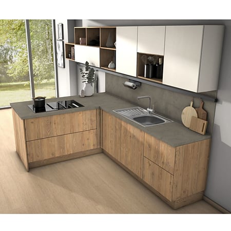 Blat bucatarie Egger F251 ST9, mat, Piatra Gavi taupe, 4100 x 600 x 38 ...