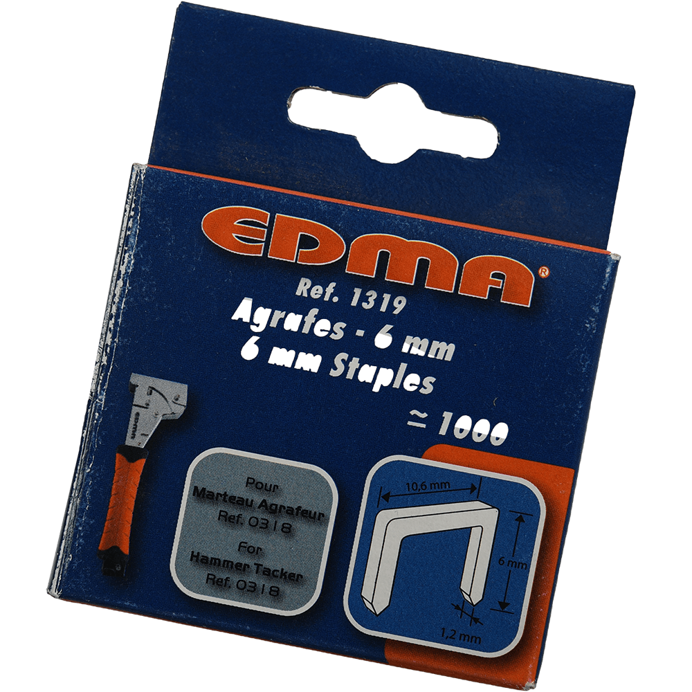 Set 1000 Capse Edma 6mm | MatHaus