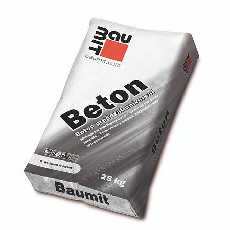 Beton predozat universal uscat, Baumit, interior / exterior, 25 kg ...