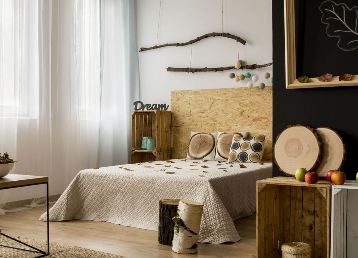 OSB in designul interior: cum sa integrezi estetic placi OSB in decorul ...