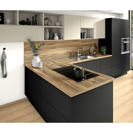 Blat bucatarie pal Egger H2032 ST10, mat, Stejar Hunton deschis, 2600 x ...