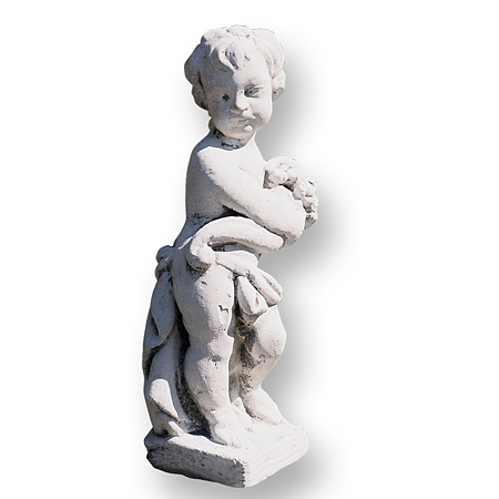 Decoratiune de gradina Cementarte, statuie Copii, beton, 50 x 15 x 15 ...