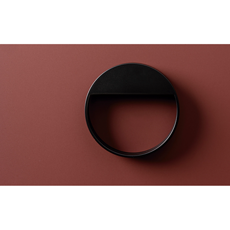 Maner rotund Bau Vieffe, zamac, negru, 90 mm | MatHaus