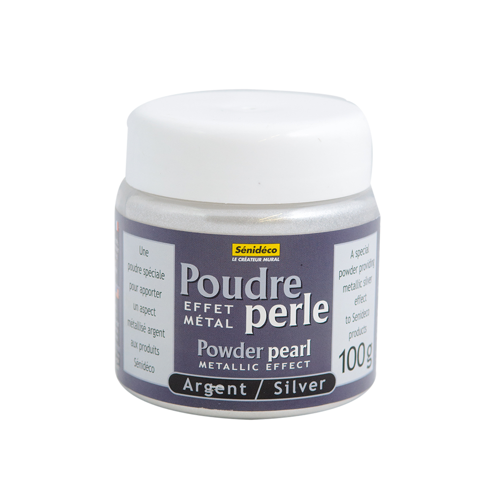 Pudra argintie perlata 100 g | MatHaus